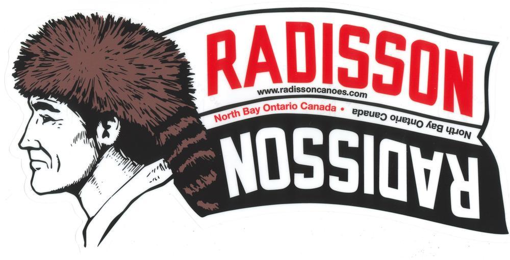 Radisson Canoe Decal Set of 2 — Kenco Outfitters