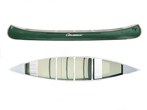 Grumman 15ft Aluminum Double Ended Canoe with Color — Kenco Outfitters