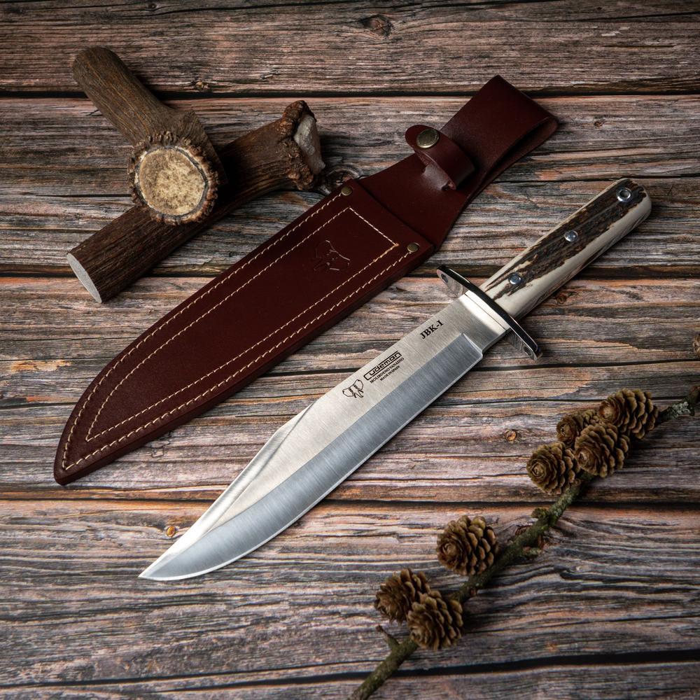 Cudeman Knives JBKI Stag Hunting Knife — Kenco Outfitters
