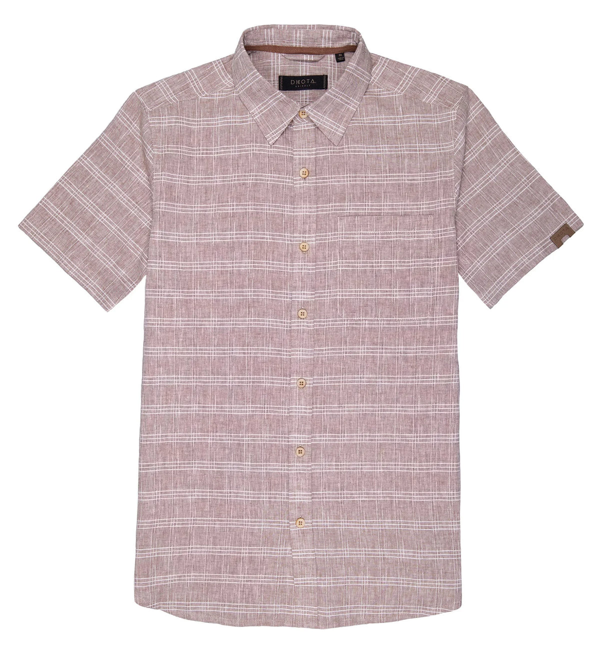 Men's Nate Short Sleeve Shirt | Brick — Kenco Outfitters