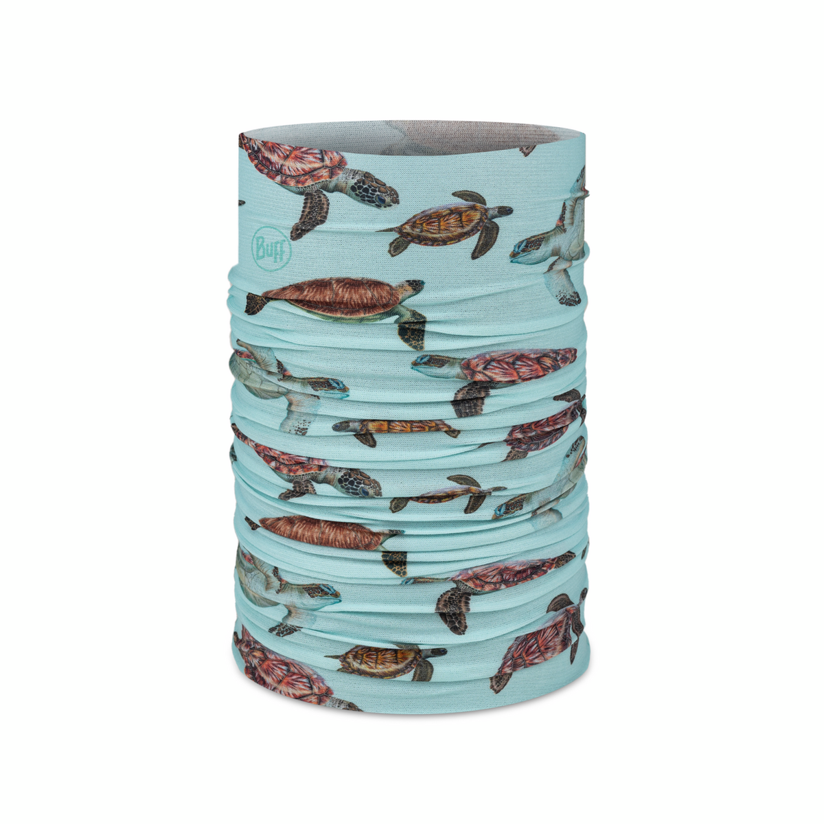CoolNet® UV Neckwear | Turquoise Turtles — Kenco Outfitters