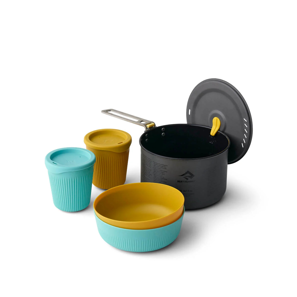 Frontier Ultralight 2L Pot 5-Piece Cookset for 2 People — Kenco Outfitters