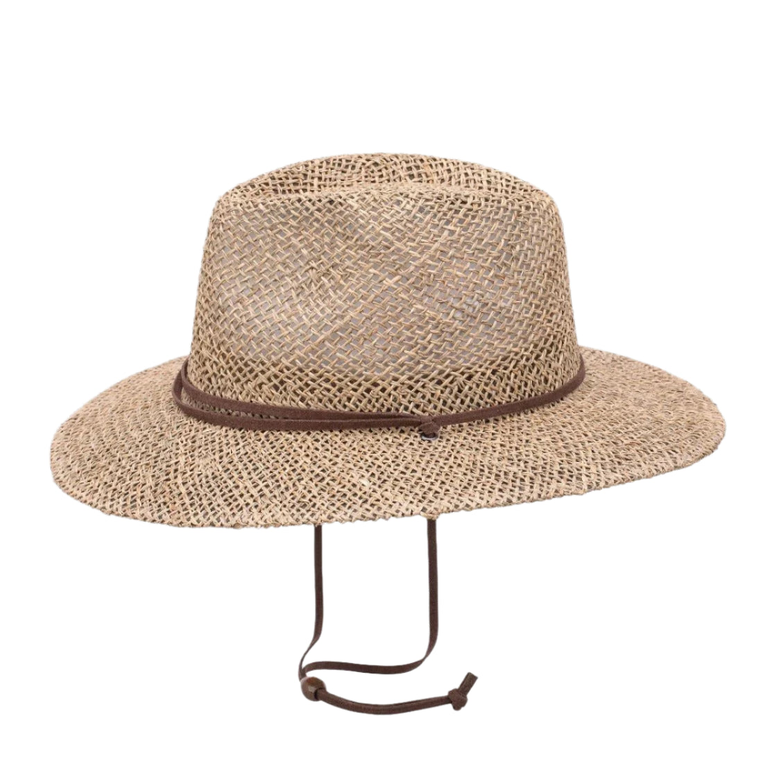 Rubin Brim Woven Straw Hat | Natural — Kenco Outfitters