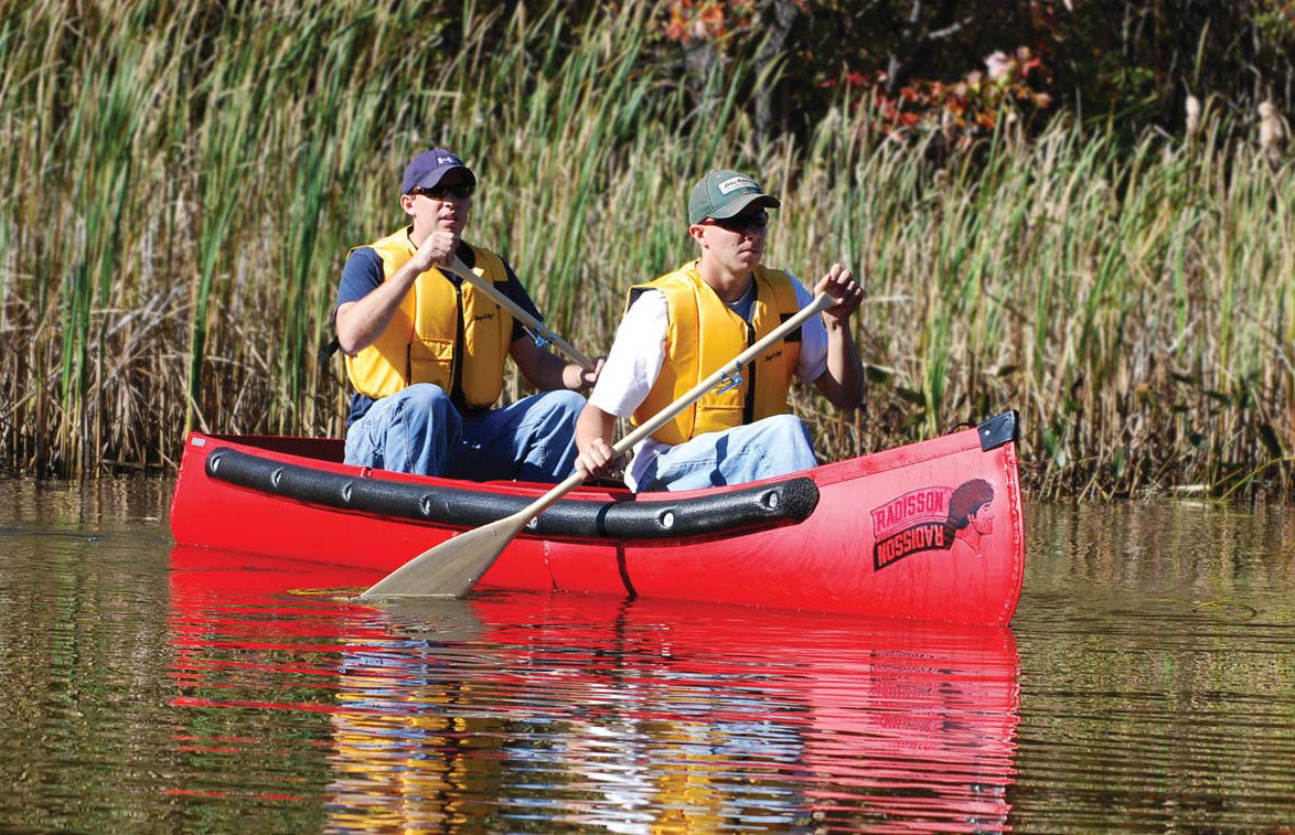 Radisson 12ft Wide Transom Canoe with Web Seats — Kenco Outfitters