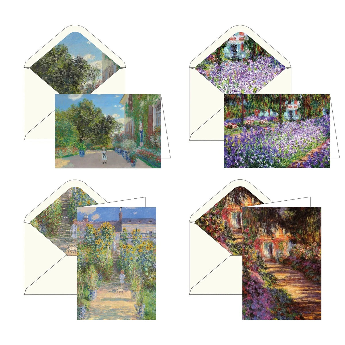 Note Cards Gift Pack | Monet Gardens — Kenco Outfitters