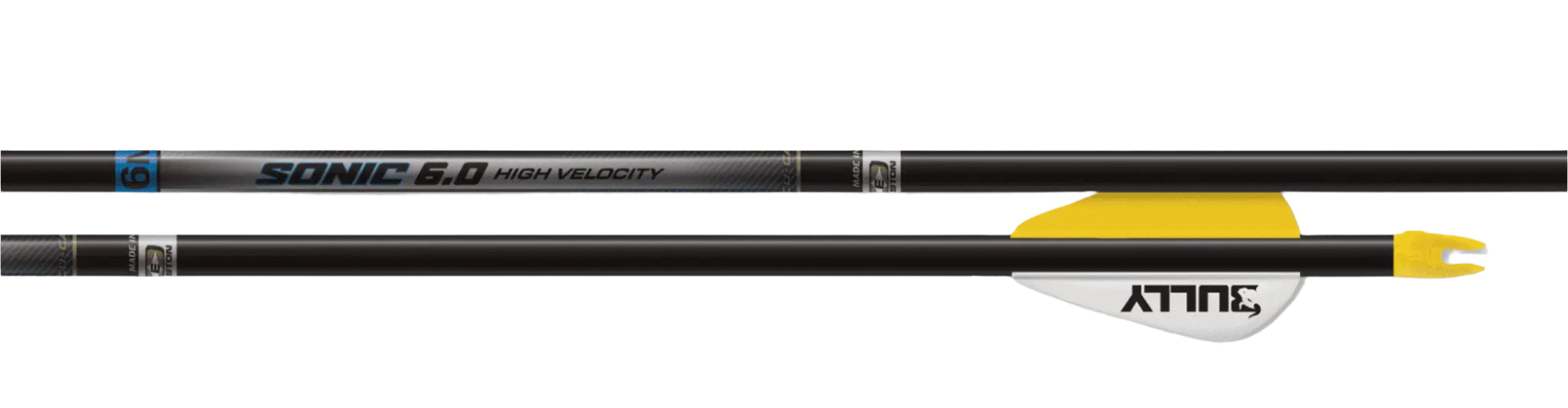 Sonic 6.0™ Fletched Arrows 6-Pack | 300 Spine — Kenco Outfitters