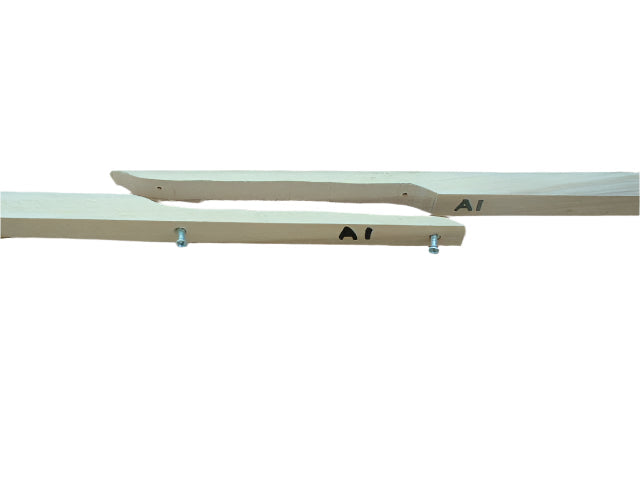 17ft NON-Kerfed Knockdown Gunwale System (2 Gunwales) — Kenco Outfitters