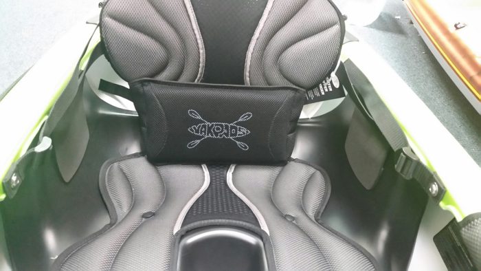 Yakpads Kayak Lumbar Support Cushion | Black — Kenco Outfitters