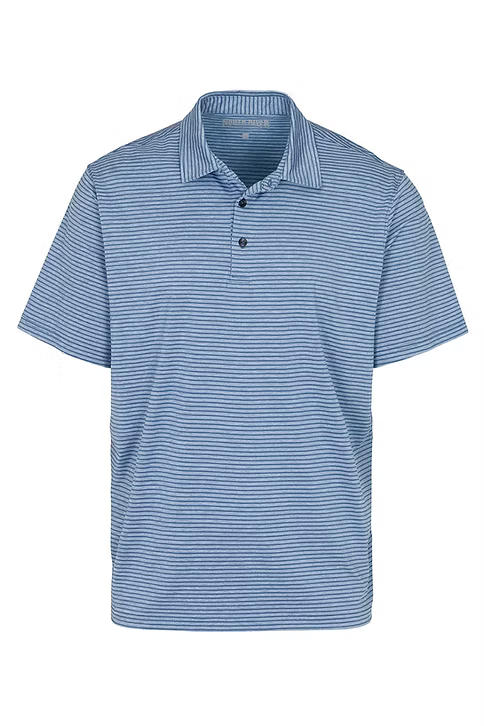 Men's Performance Polo Shirt | Blue — Kenco Outfitters