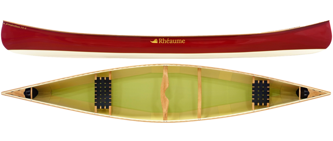 Rheaume Prospector 15' W/Comingle Wood Trim and Skid Plates 38-40lbs ...