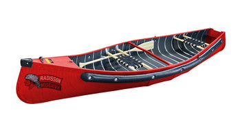 Radisson 14ft Square Stern Canoe with Web Seats | Birch Bark — Kenco ...