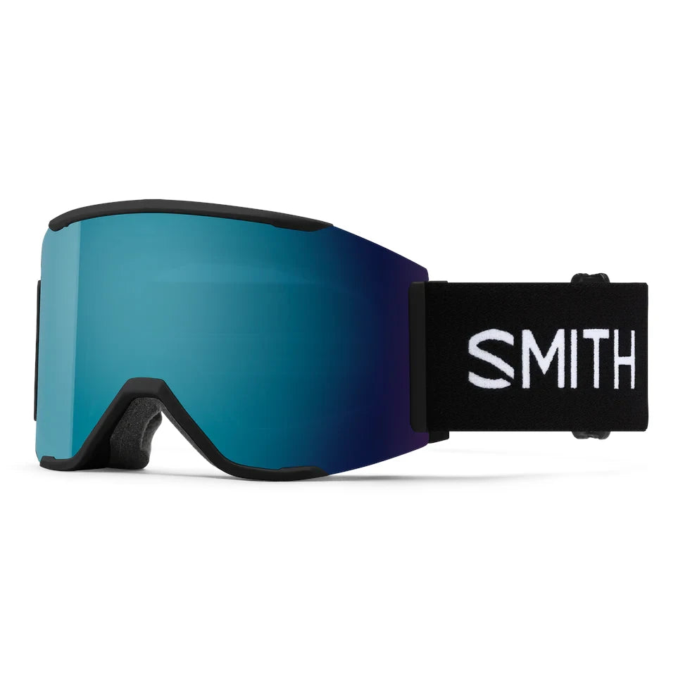 Squad MAG Snow Goggles | Black with ChromaPop Sun Blue Mirror Lens ...